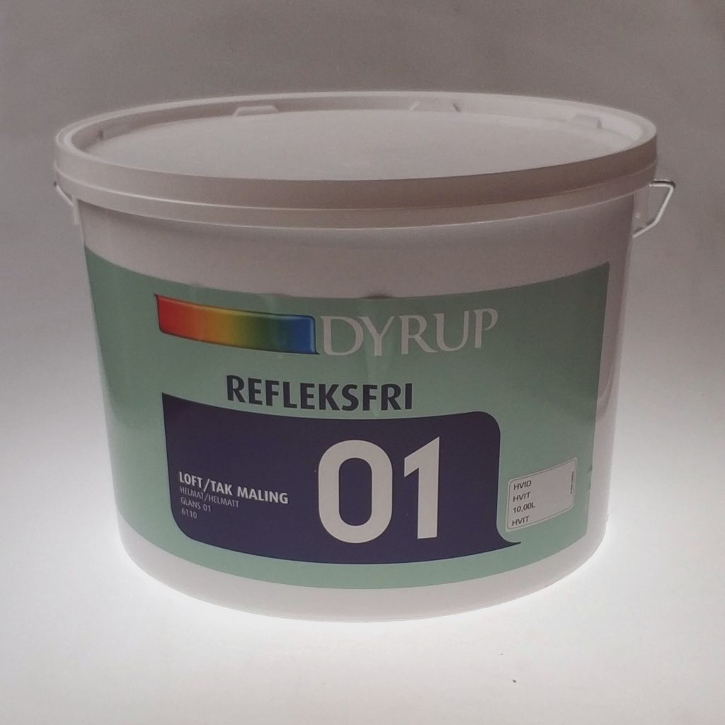 Dyrup Vægmaling, loftmaling og panelmaling. Online priser spar 20-50%