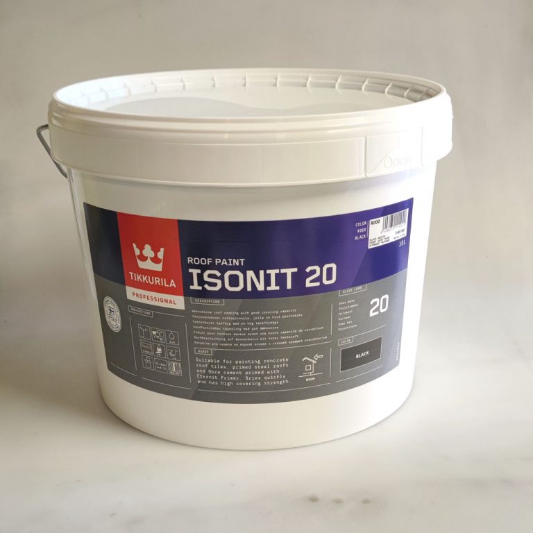 IsoPaint tagmaling og rens til online priser. Alle standardfarver