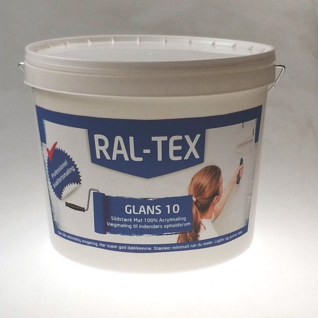 Flügger Flutex-Pro 5. Mat indendørs vægmaling til stuer og værelser.